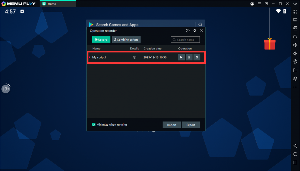 How to use Operation Recorder - MEmu Blog