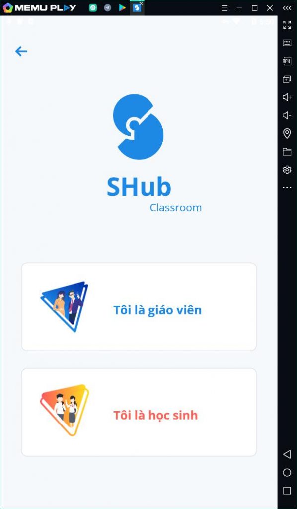 Tải và sử dụng SHub Classroom trên PC