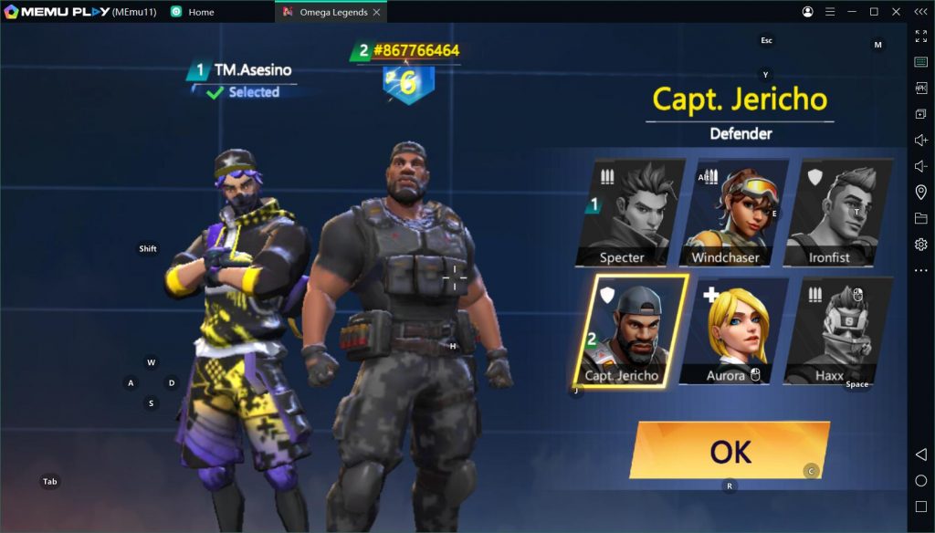 How to Play Omega Legends on PC with MEmu