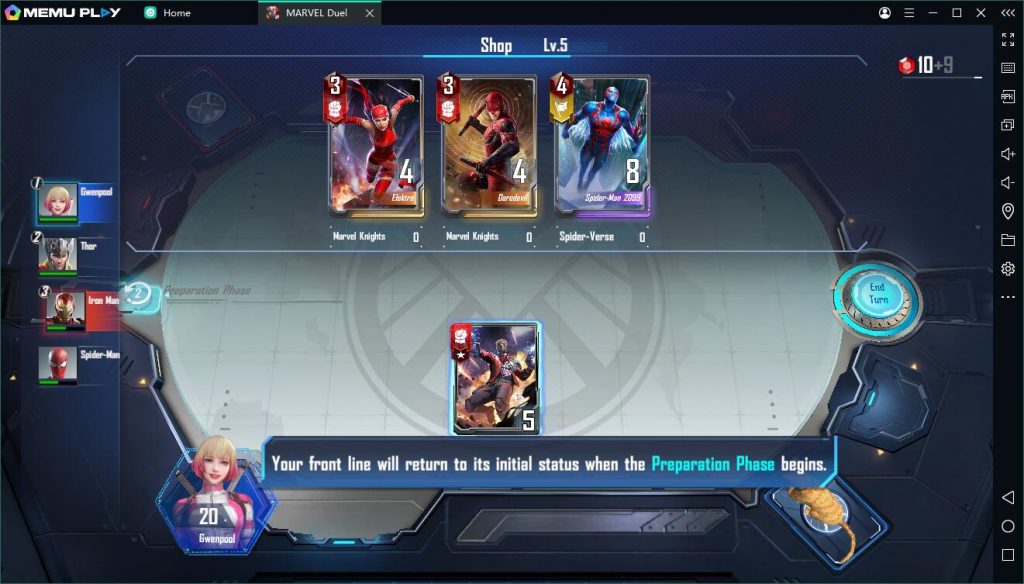 Download and Play MARVEL Duel on PC with MEmu