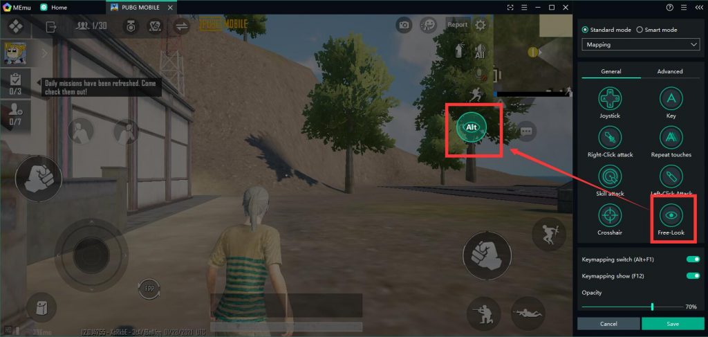 Key-Mapping teaching