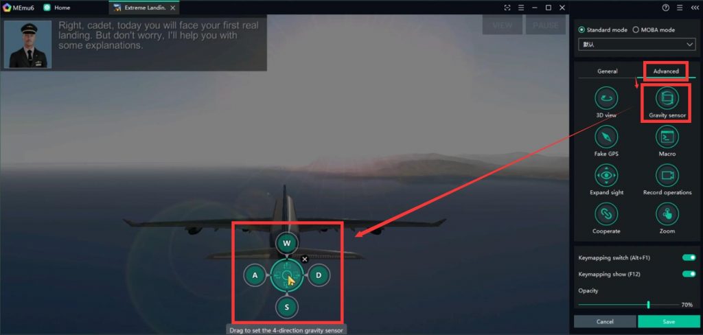 Key-Mapping teaching