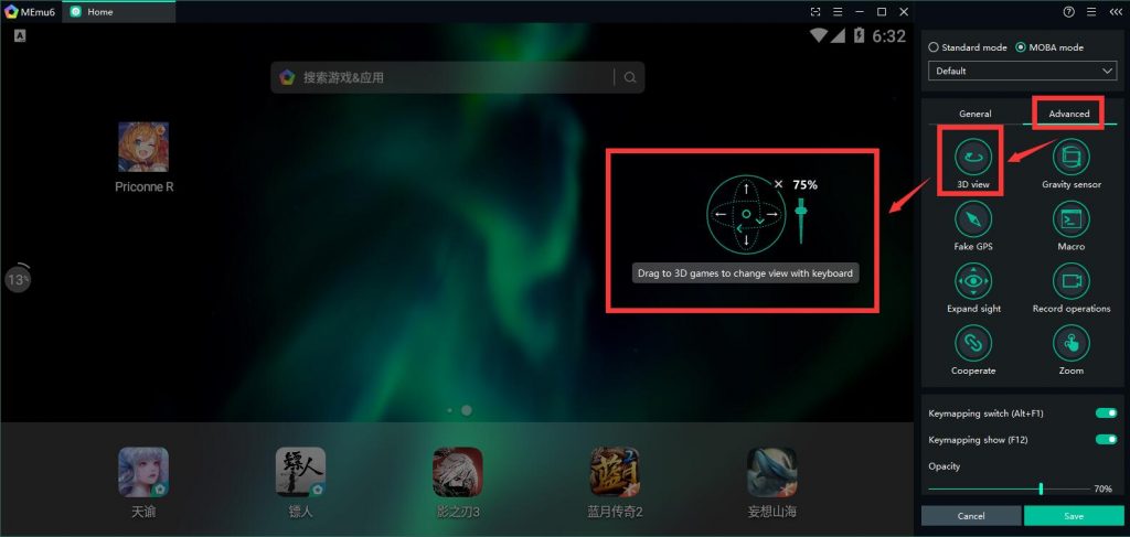 Key-Mapping teaching