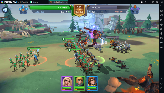 Infinity Kingdom on PC: Guide, Tips with MEmu