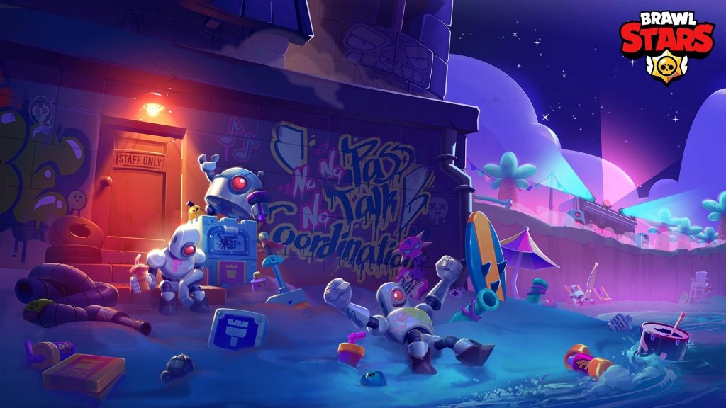 Brawl Stars has a V8-BIT Retropolis challenge