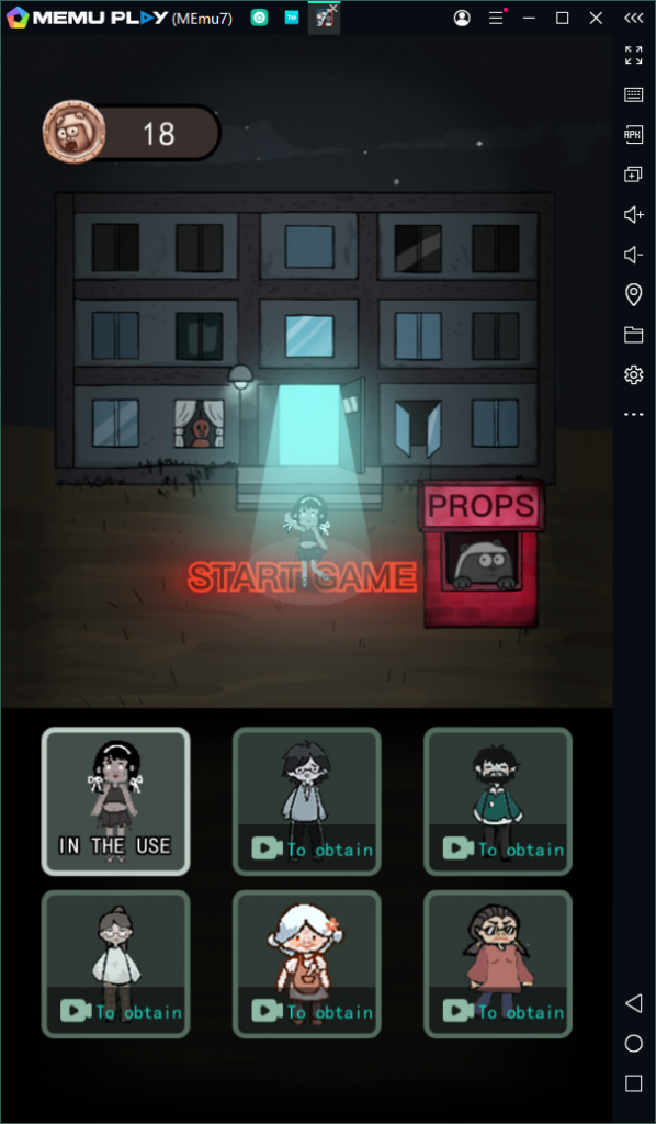 Play Haunted Dorm on PC with MEmu