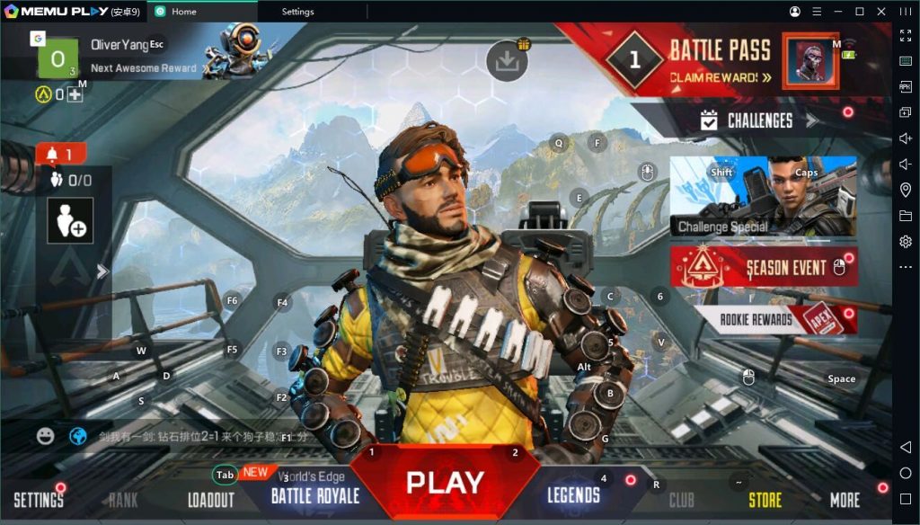 Play Apex Legends Mobile on PC with MEmu