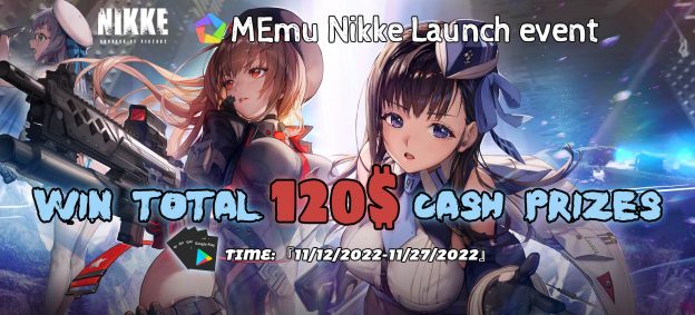 Join our Nikke Launch event to win 120 cash prizes!