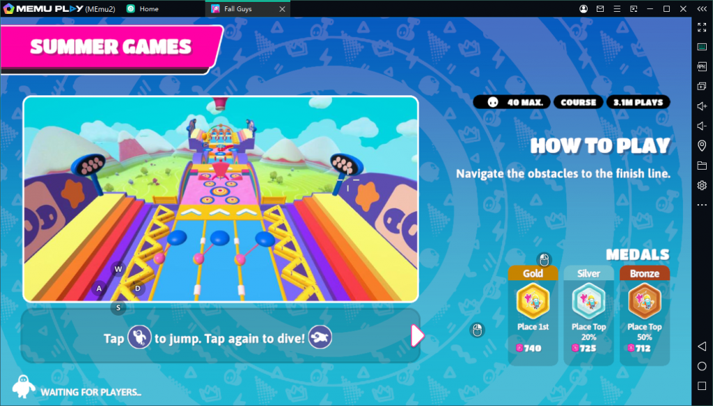Download and play Fall Guys on PC with MEmu