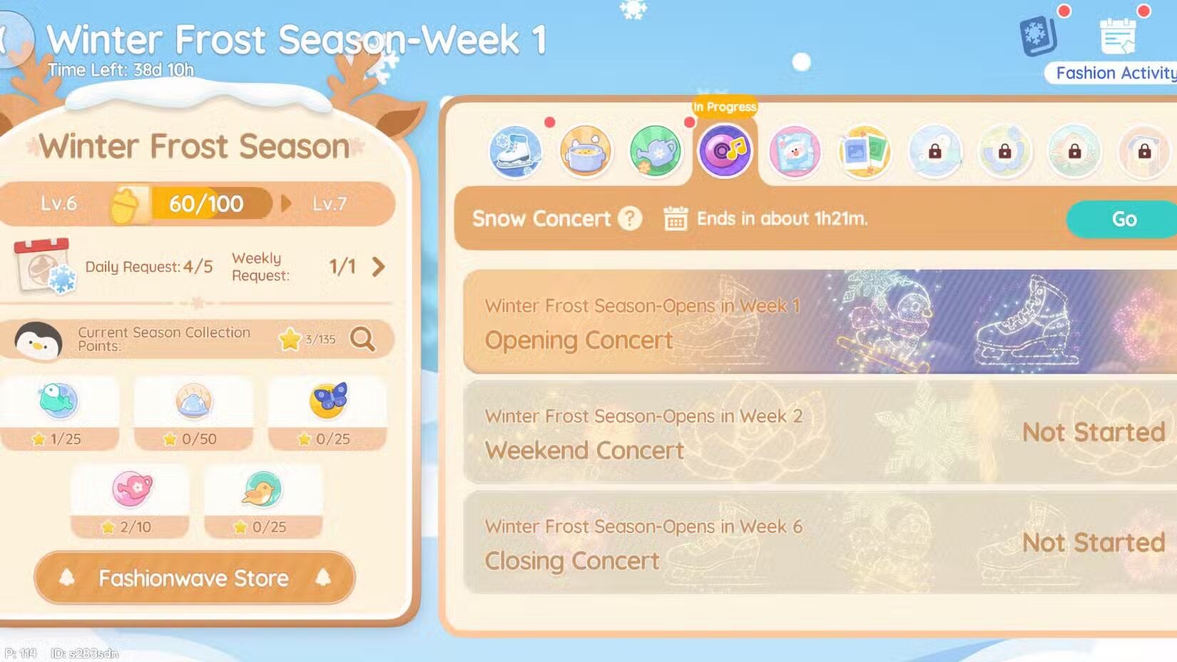 Heartopia Snow Concert Guide