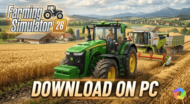 Cómo descargar y jugar Farming Simulator 26 en PC con emulador de Android